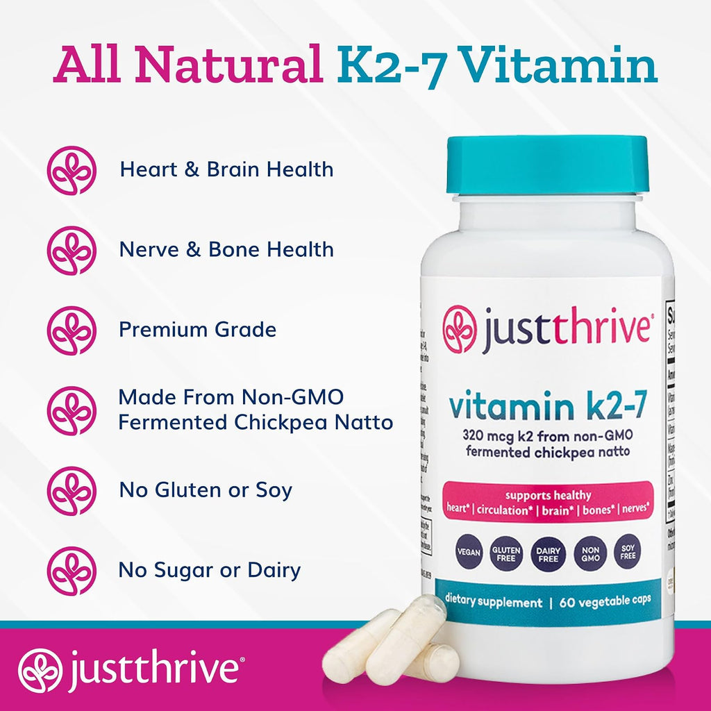 Just Thrive 100 mcg vitamin K2