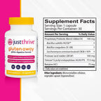 Just Thrive digestive enzymes promote gut health