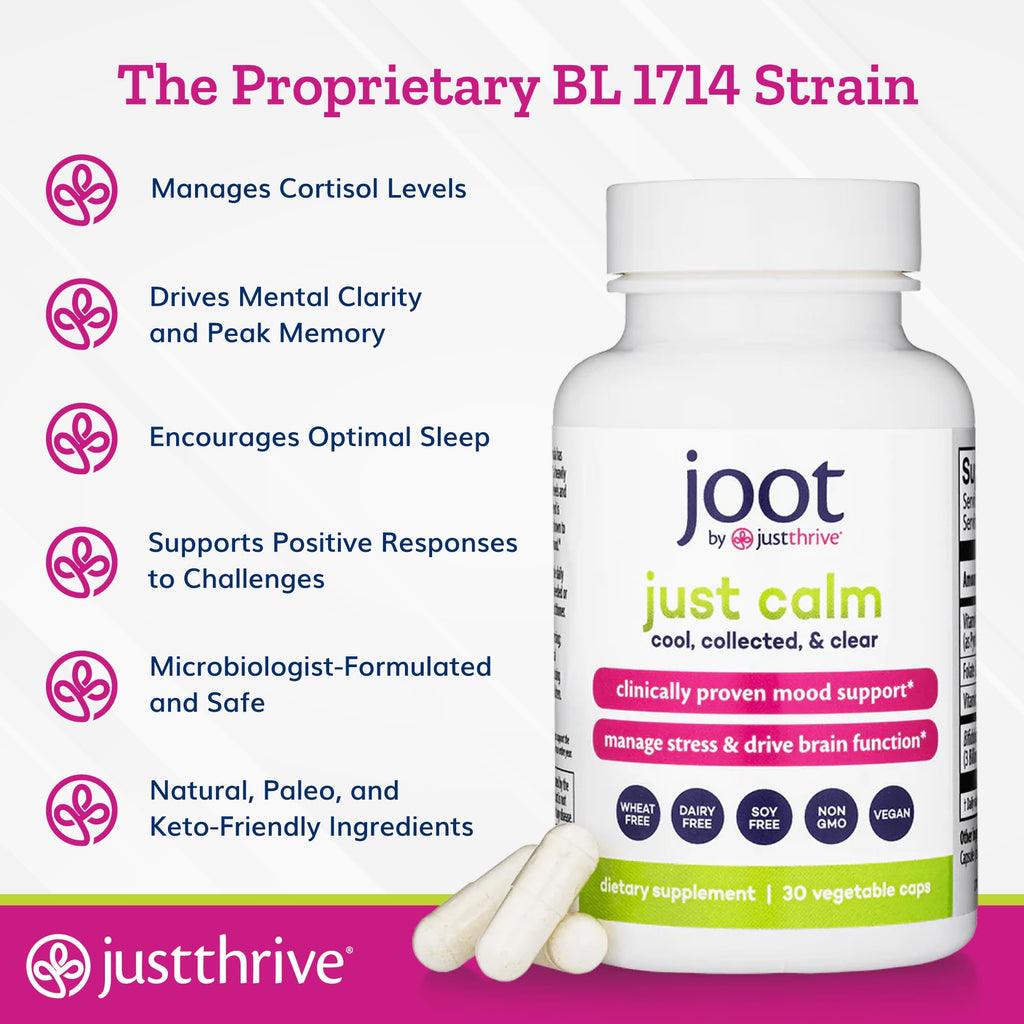 Just Thrive Just Calm for daily wellness