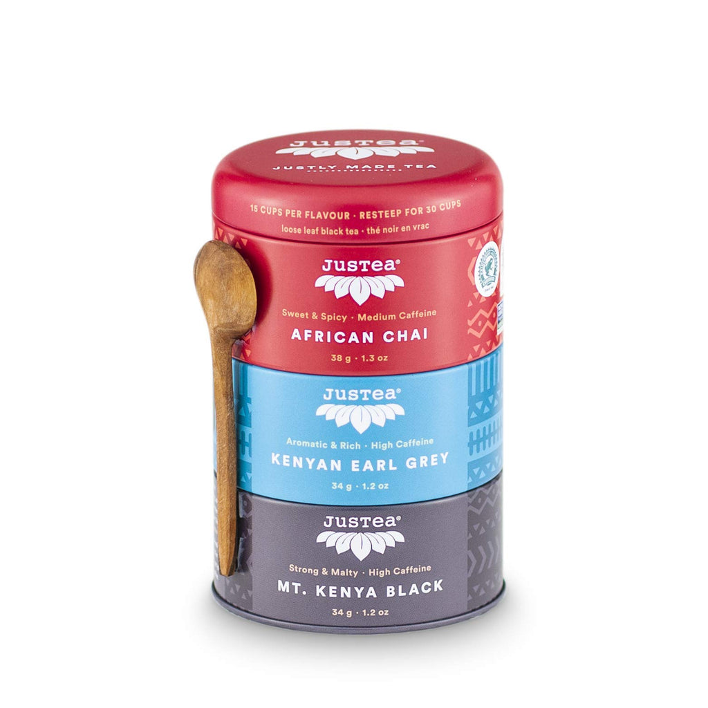JusTea black tea variety pack