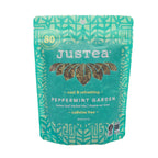 JusTea peppermint garden herbal tea