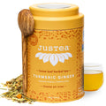 JusTea turmeric ginger herbal tea