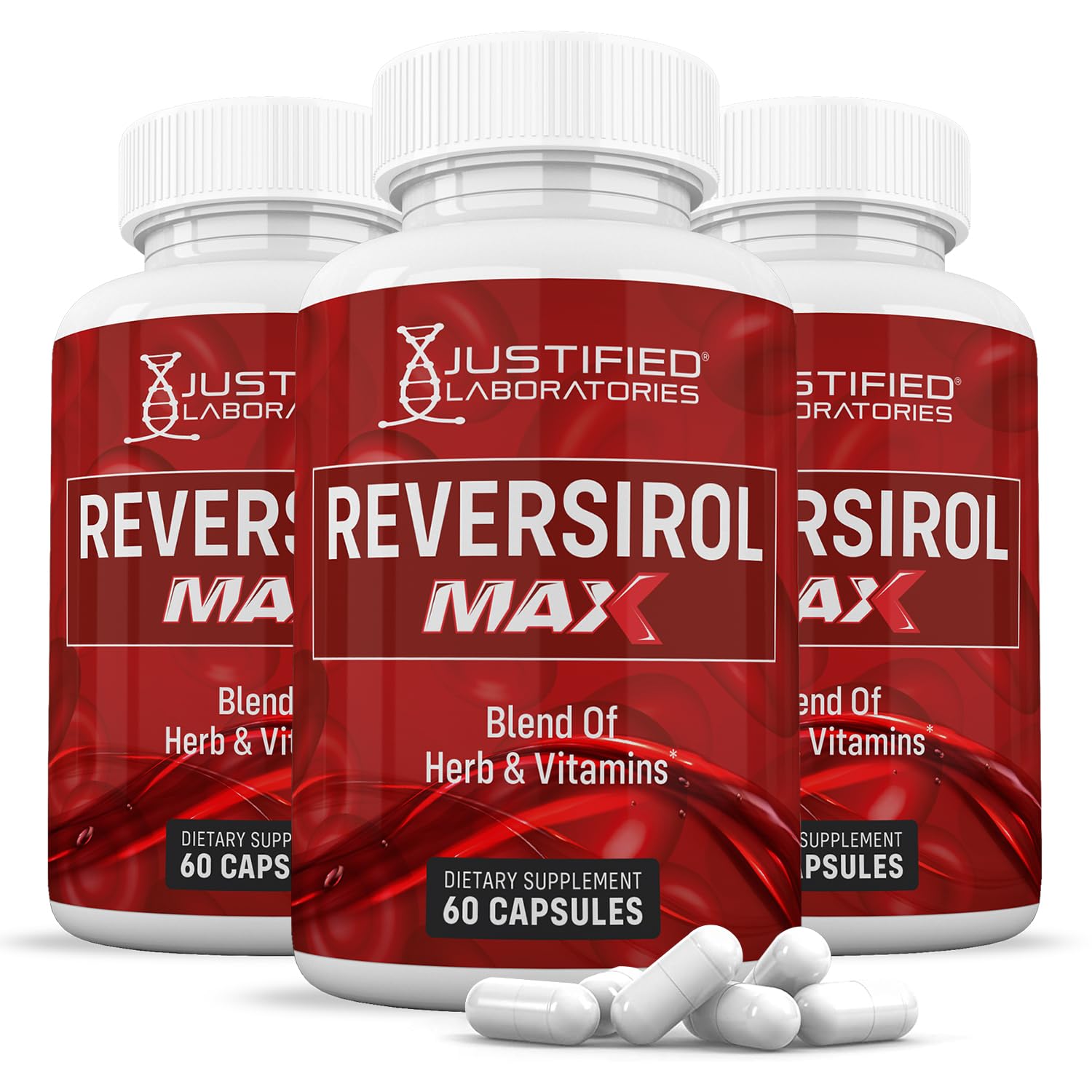 Justified Laboratories blended vitamin capsules