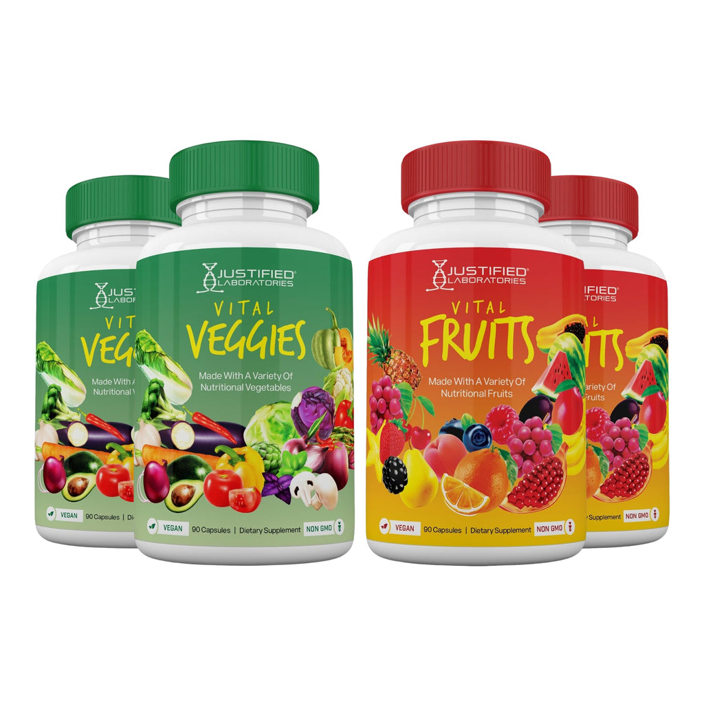 Justified Laboratories blended vitamin & mineral supplements