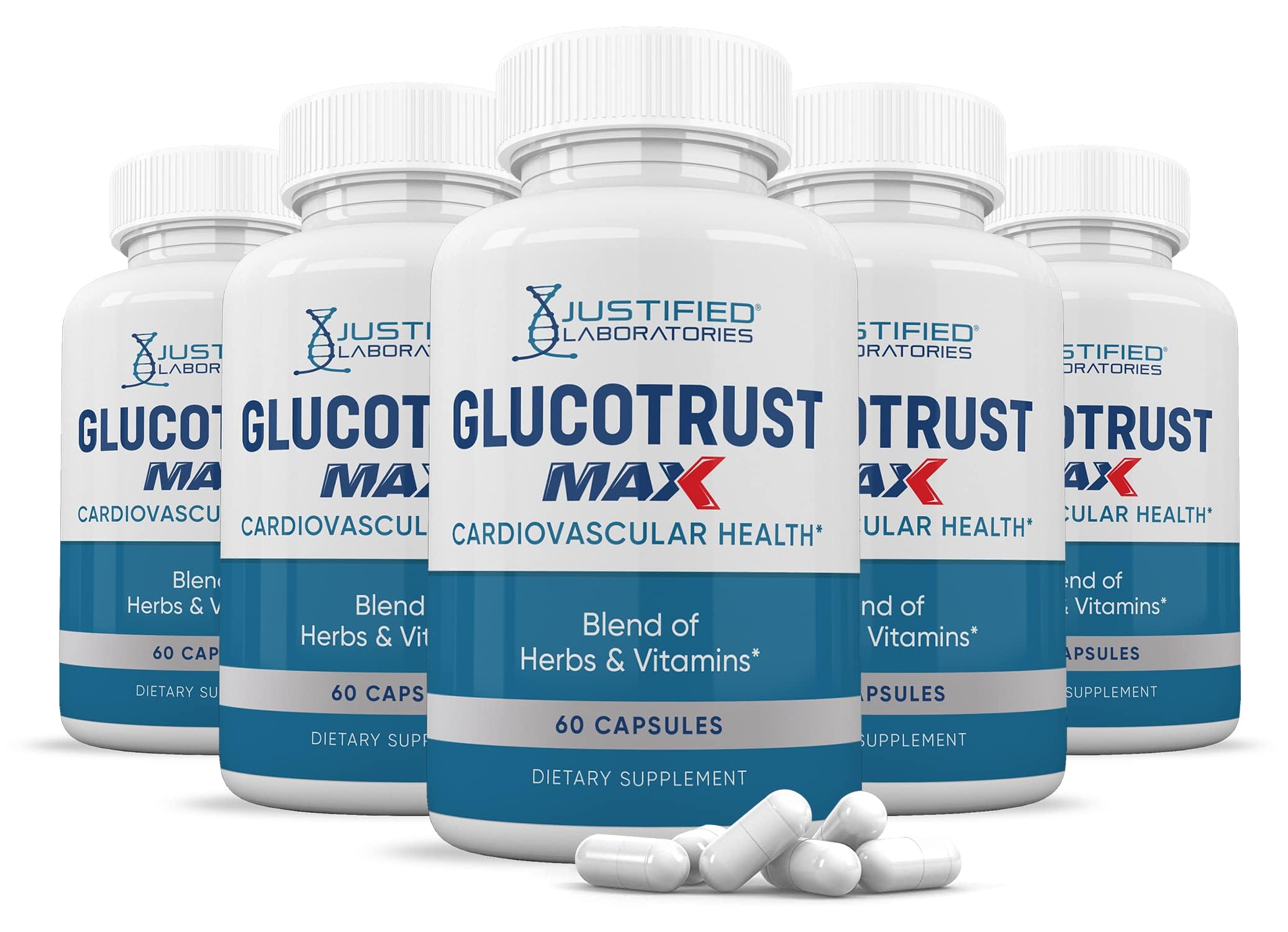 Justified Laboratories Glucotrust Max capsules
