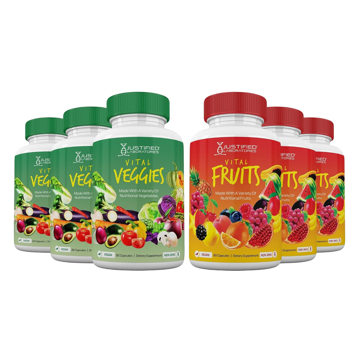 Justified Laboratories multivitamins for daily health