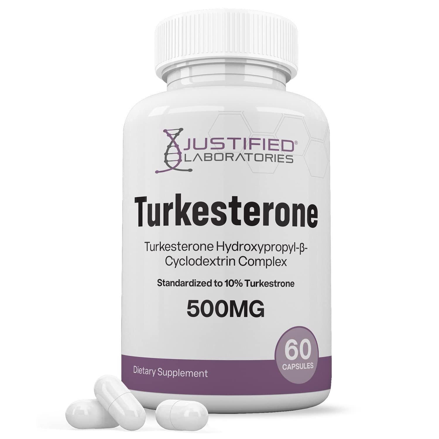 Justified Laboratories Turkesterone capsules for stamina