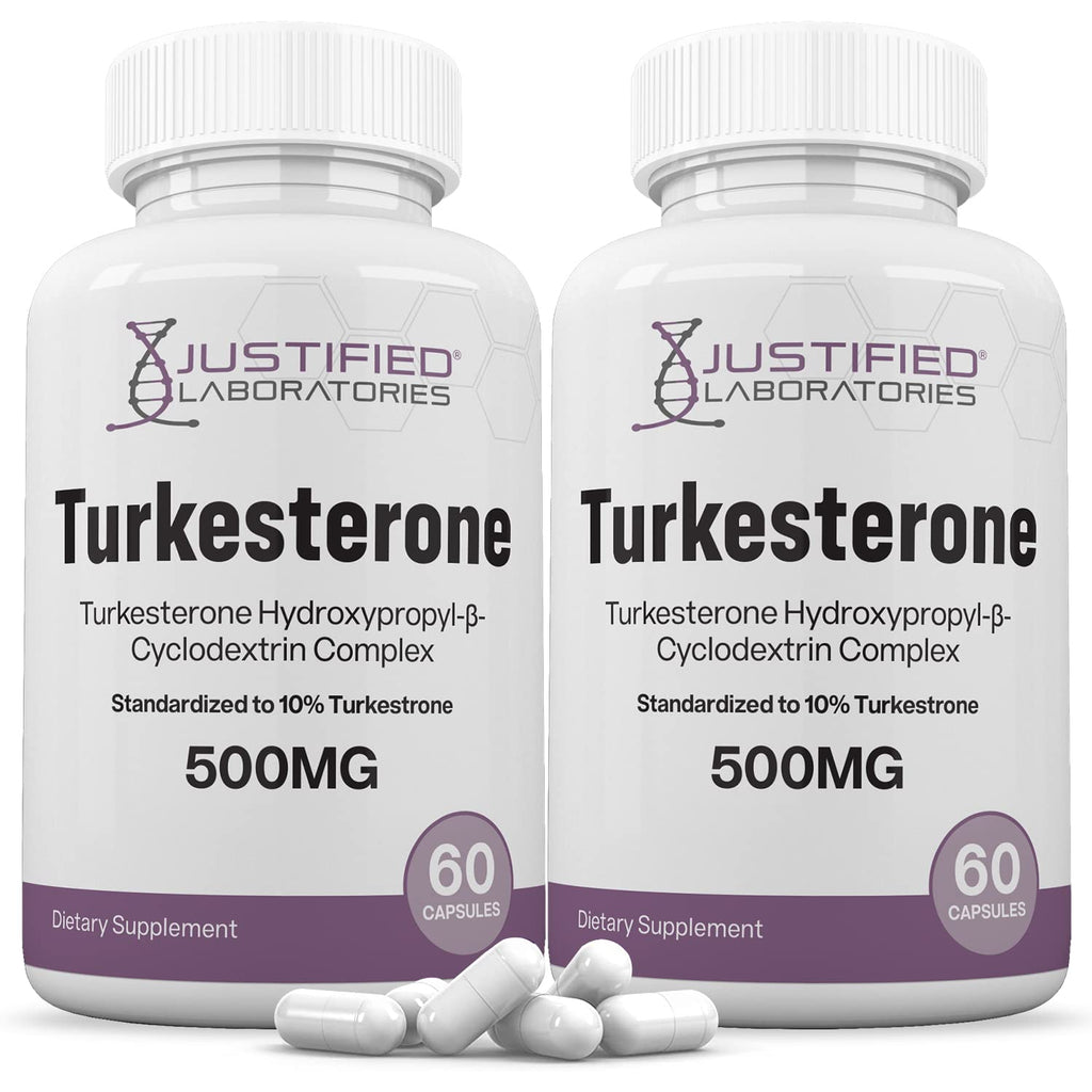 Justified Laboratories Turkesterone capsules for stamina