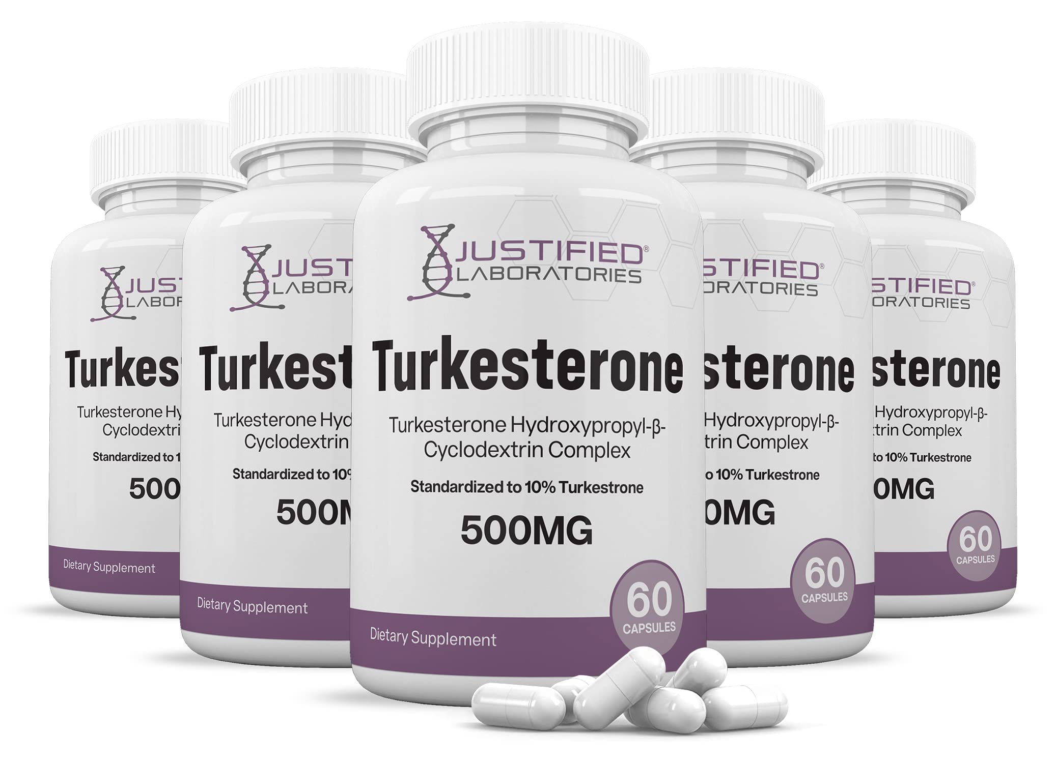 Justified Laboratories Turkesterone capsules