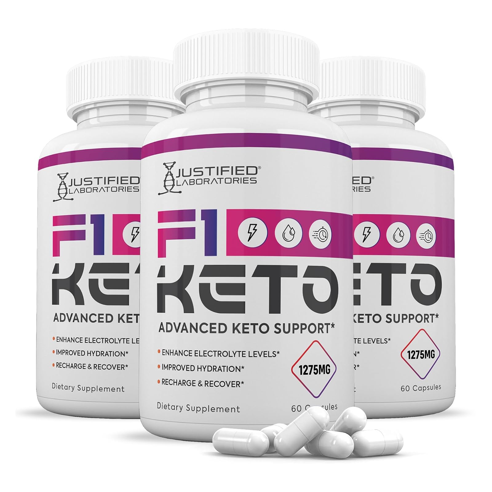 Justified Laboratories vitamin c capsules