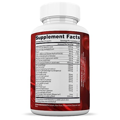 Justified Laboratories vitamin supplement for energy