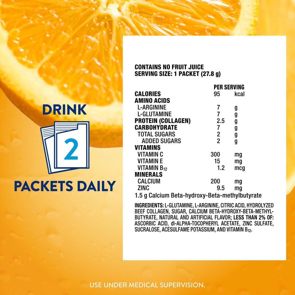 Juven 14 pack for optimal healing