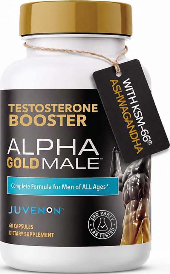 Juvenon Alpha Gold testosterone booster capsules