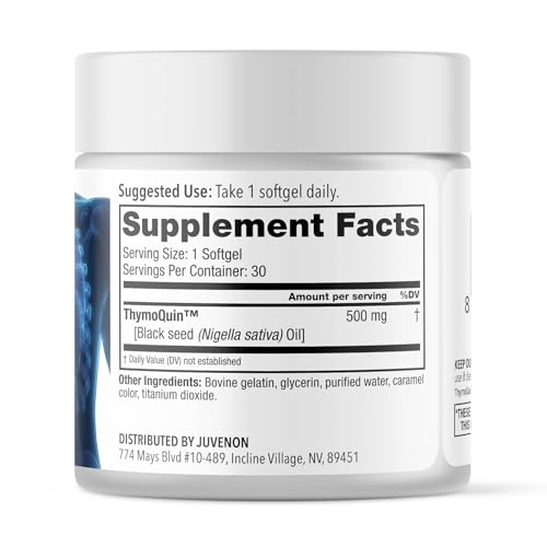 Juvenon black seed oil for vitality