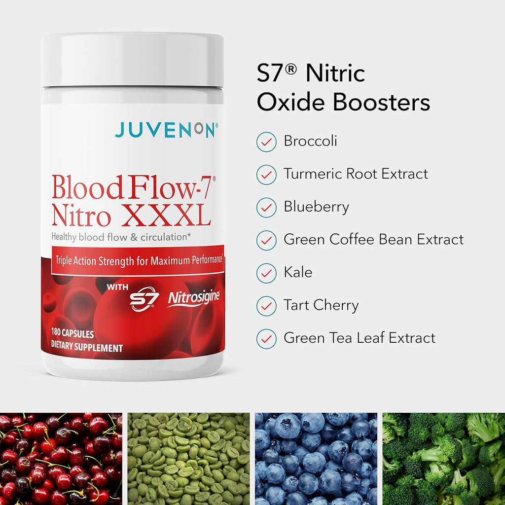 Juvenon BloodFlow-7 for heart health
