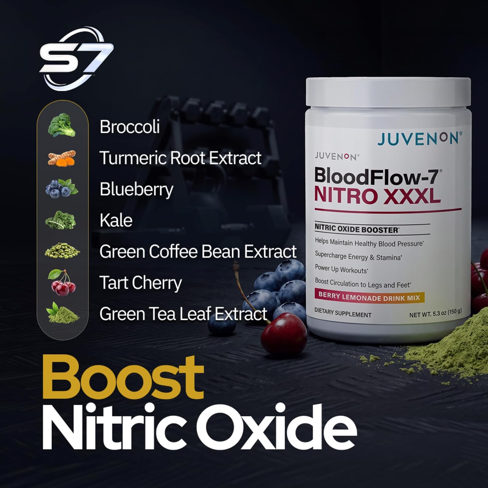 Juvenon drink mix for muscle recovery