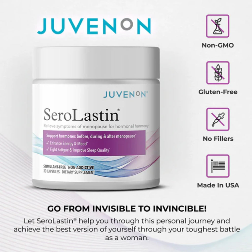 Juvenon menopause capsules for women's wellness