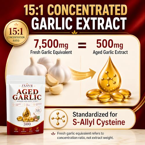 JXSVR garlic extract for heart health