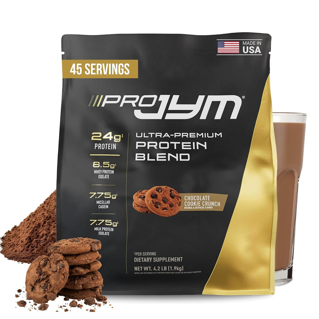 JYM chocolate cookie crunch whey protein