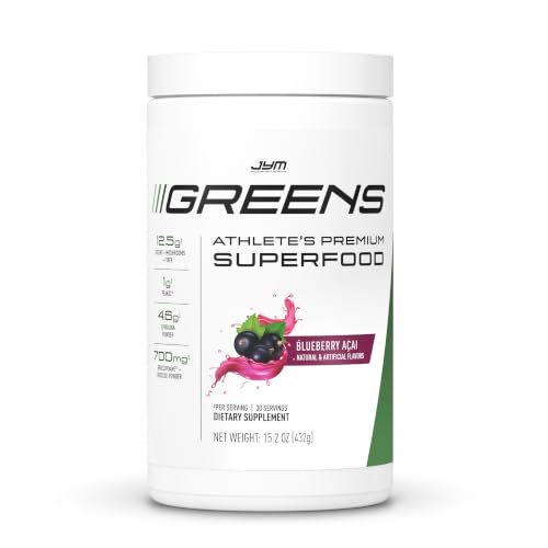 JYM Greens Super Food Powder for energy boost