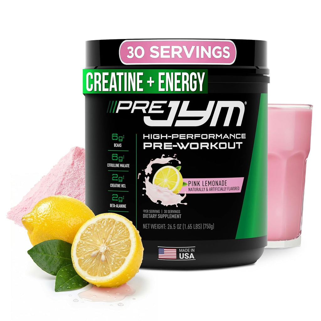 JYM pre-workout energy boost