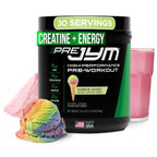 JYM pre-workout for energy boost