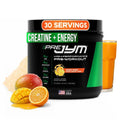 JYM pre-workout orange mango flavor