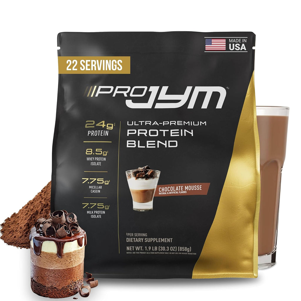 JYM whey protein chocolate mousse flavor