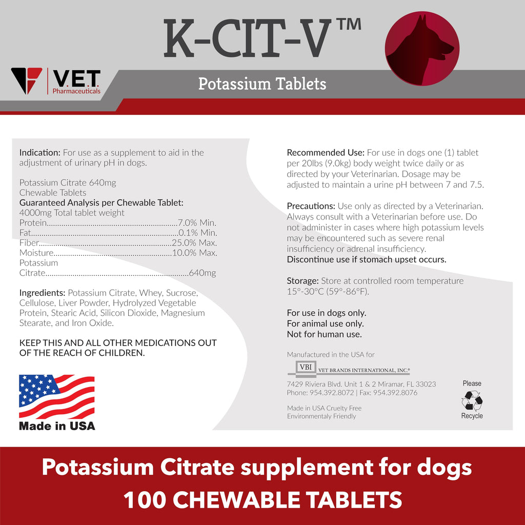 K brand potassium for daily nutrition
