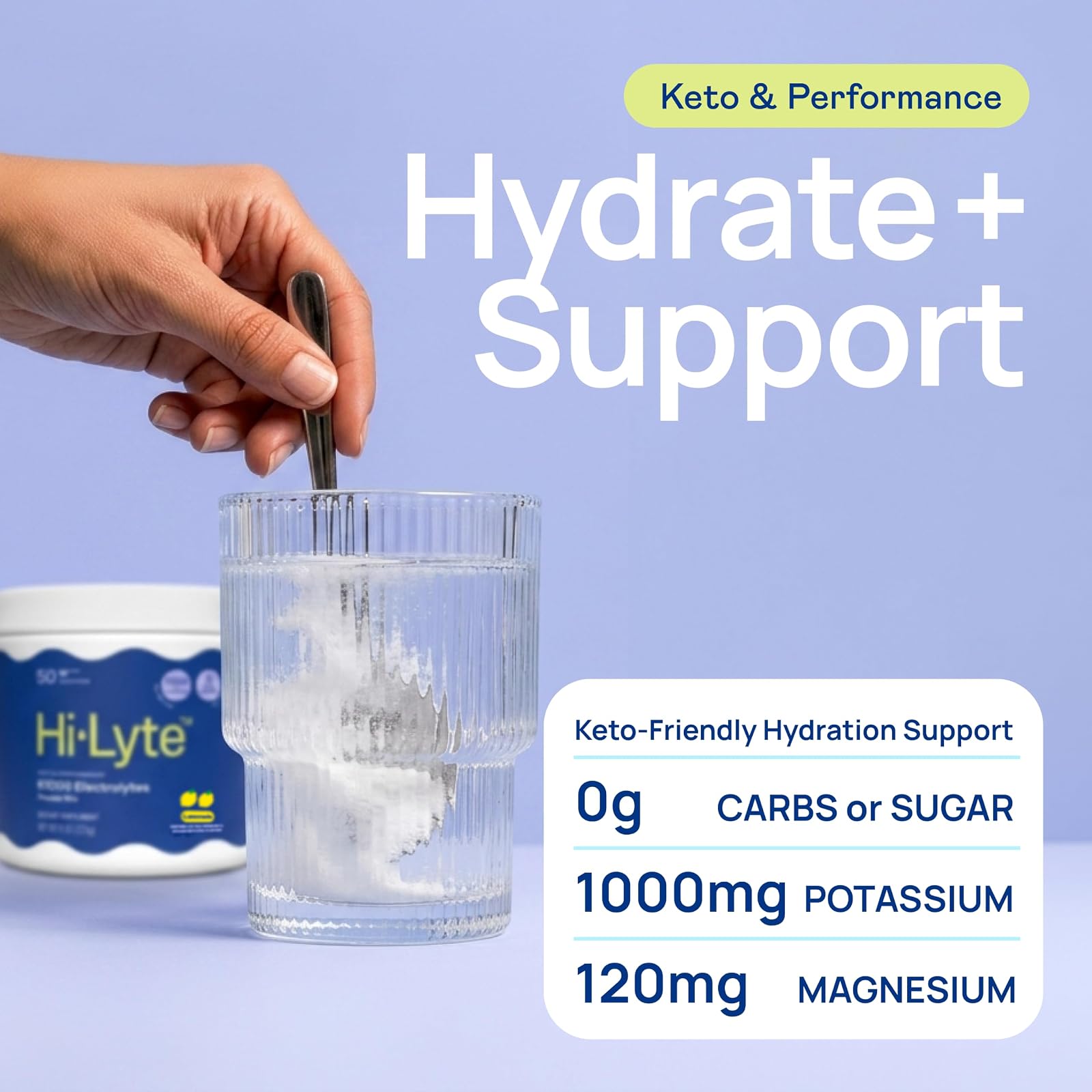 K1000 electrolyte powder with lemon flavour