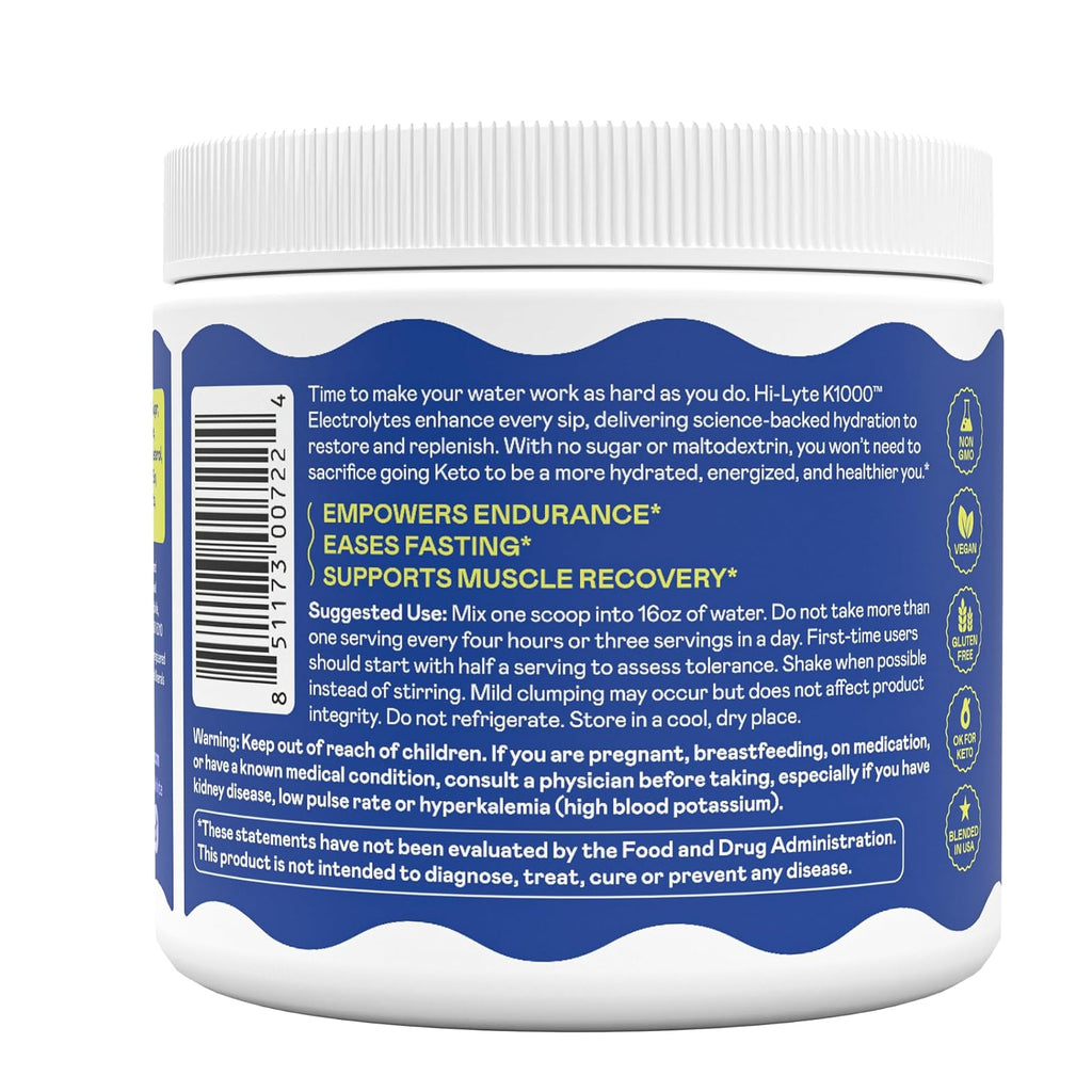K1000 electrolytes for optimal performance