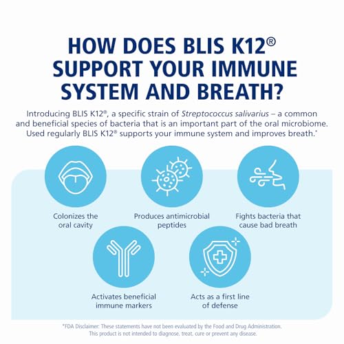 K12 probiotics for oral health