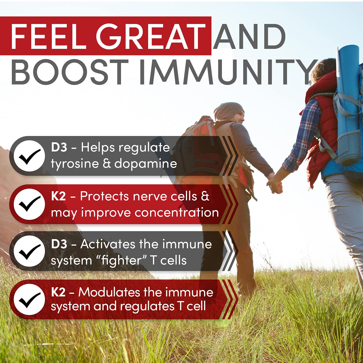 K2 and D3 for immune support