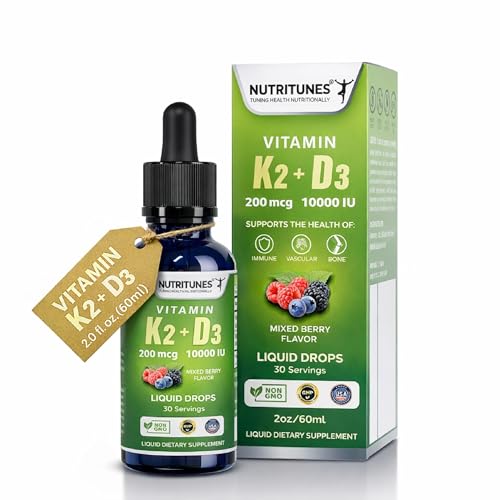 K2 D3 liquid drops for immunity