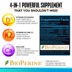 K2 D3 vitamin supplement benefits
