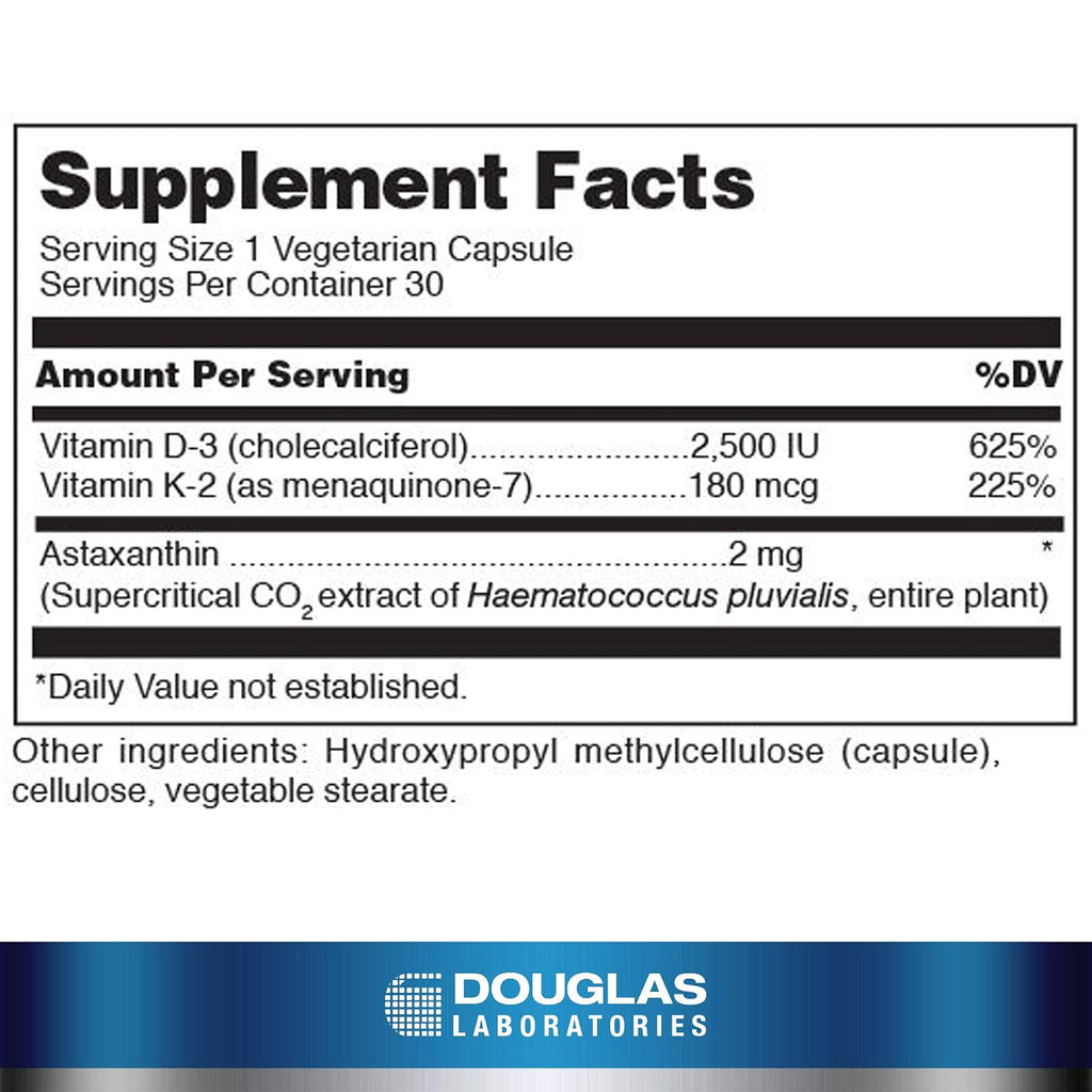 K2-D3 with Astaxanthin benefits