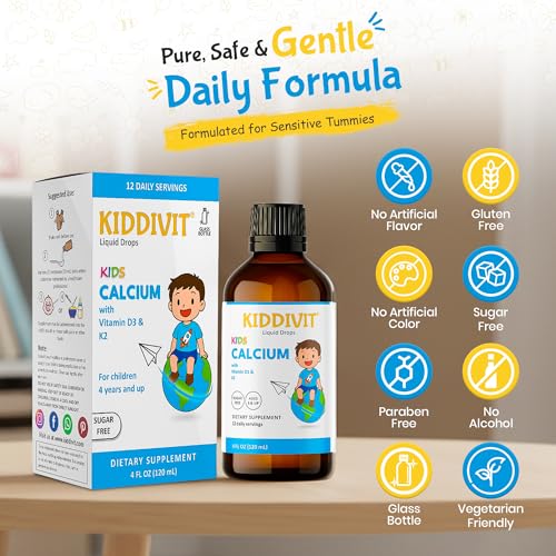 K2 enriched calcium for kids