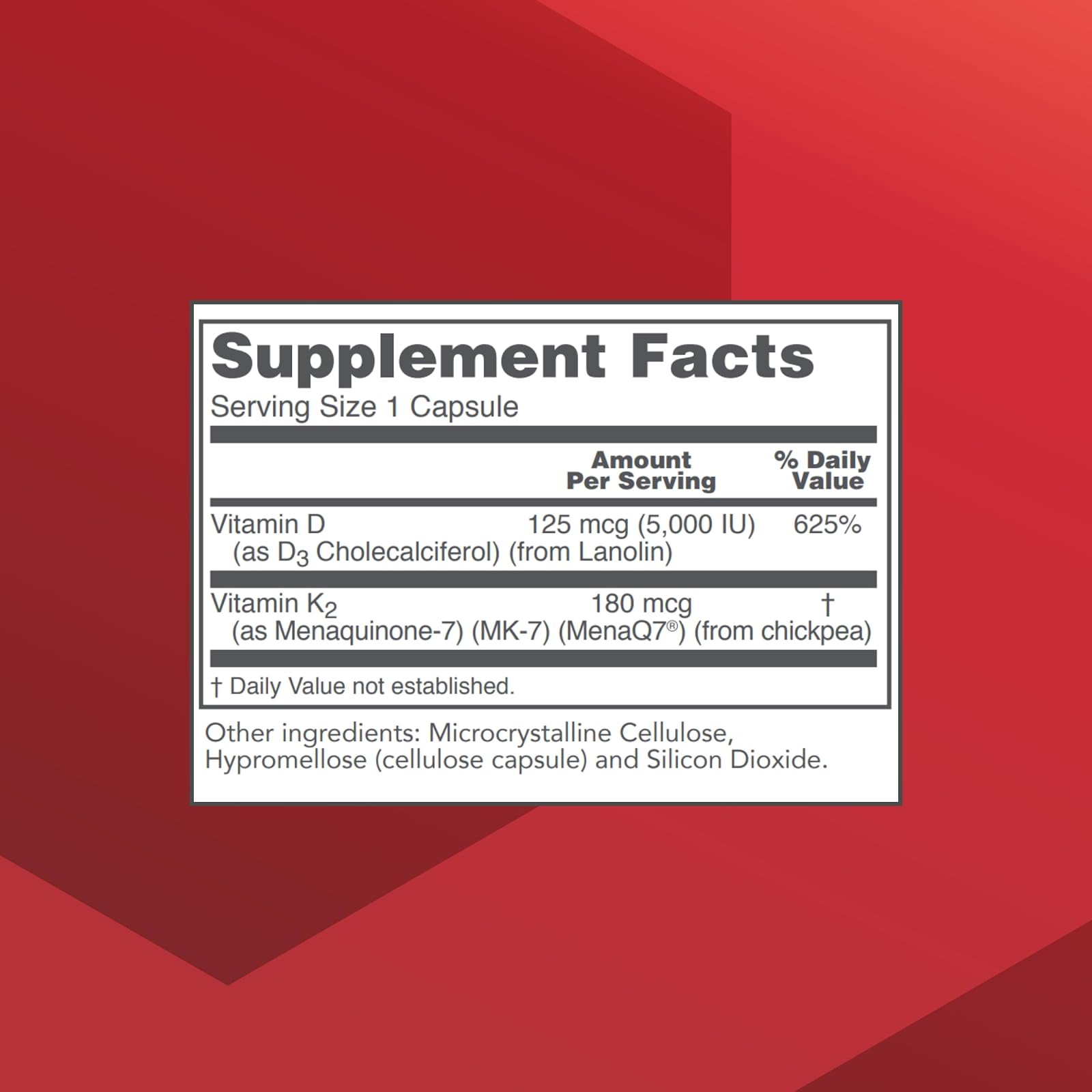 K2 MK-7 and D3 for bone health