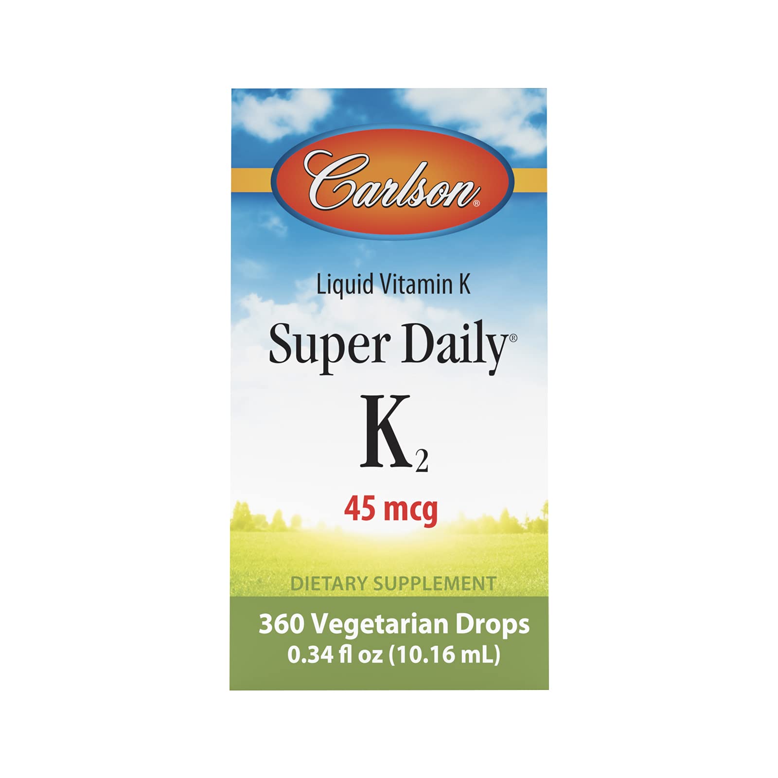 K2 vitamin drops for heart health