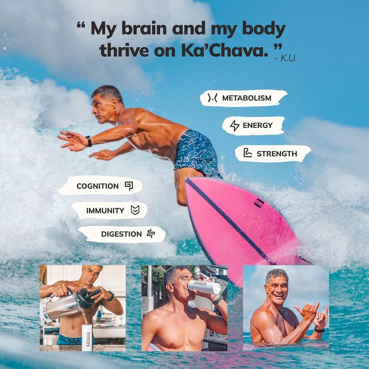 Ka’Chava multivitamin for men on-the-go