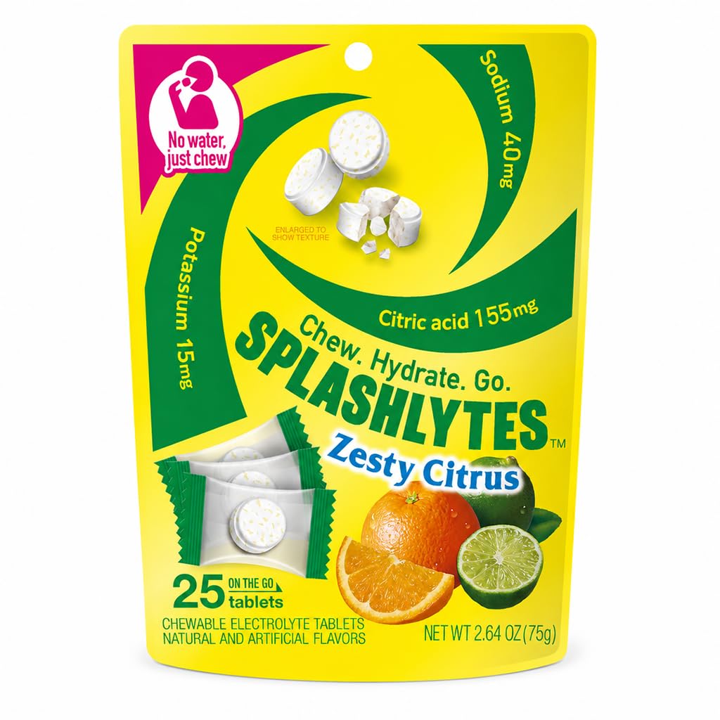 Kabaya Splashlytes Zesty Citrus tablets