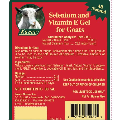Kaeco selenium gel for enhanced wellness