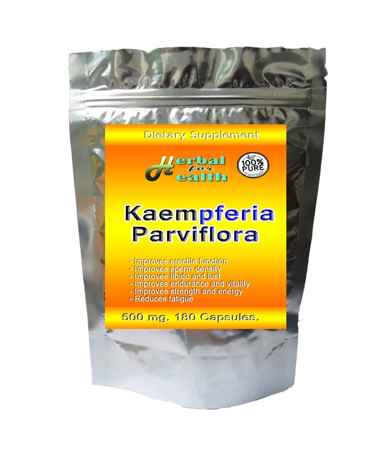 Kaempferia Parviflora black ginger capsules
