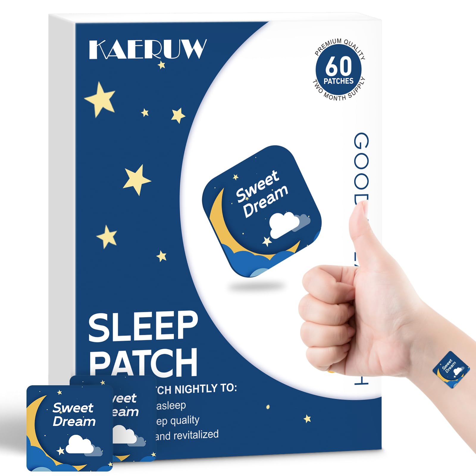 Kaeruw sleep patches for relaxation