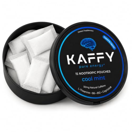 Kaffy caffeine pouches for energy