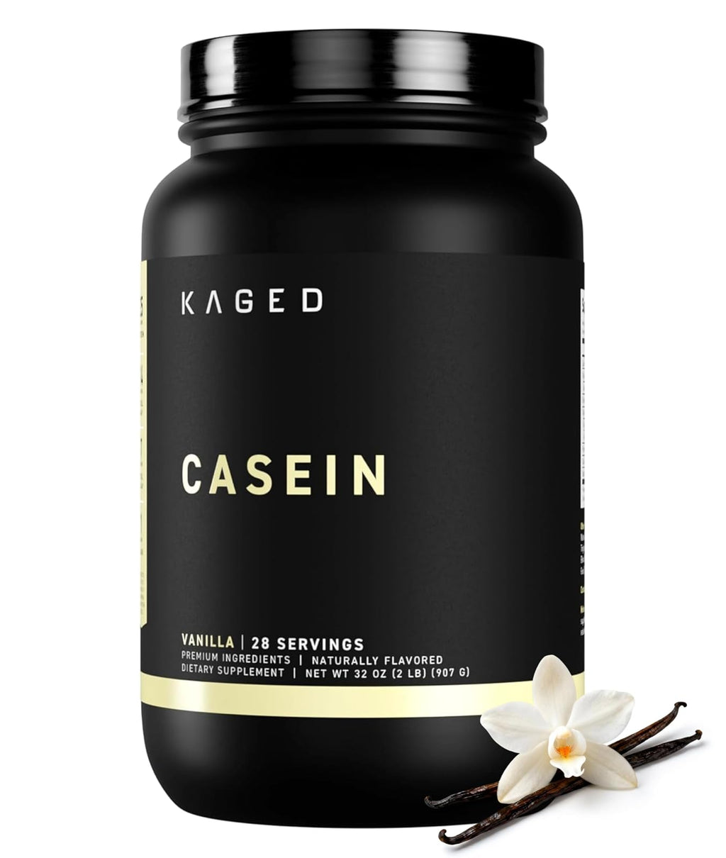 Kaged casein protein powder vanilla