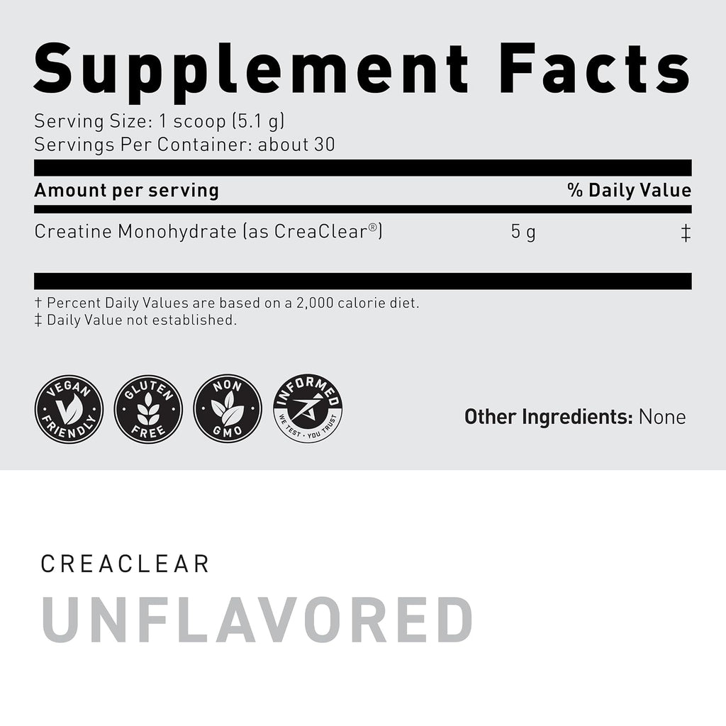 Kaged CreaClear creatine supplement benefits