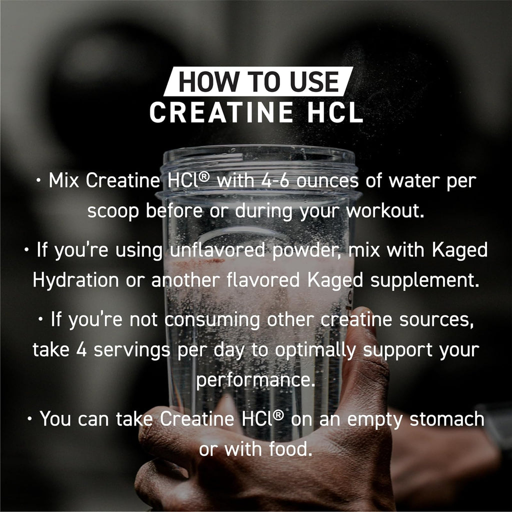 Kaged creatine for energy boost