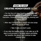 Kaged creatine for improved workout endurance