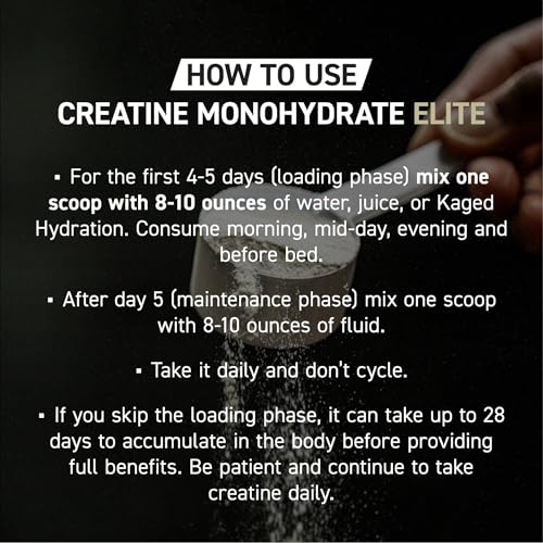 Kaged creatine for improved workout endurance